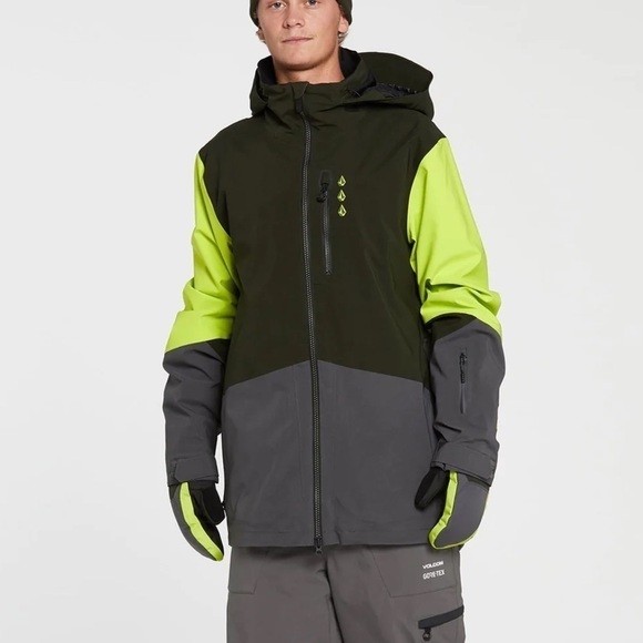 Volcom | Jackets & Coats | Nwt Volcom Mens Bl Stretch Gore Tex Jacket ...